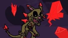 art trade w/ @Dominator_virus :: Drawn