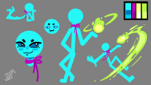 stickman oc concept? :: Drawn