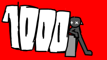 1000 posts :: Drawn