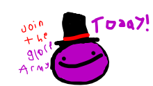JOIN THE GLORP ARMY MAKE GLORP ART! :: Drawn